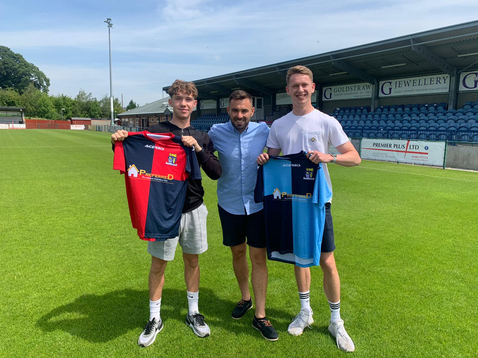 Please Welcome Joe Tarpey and Charlie Stallard - St Neots Town FC