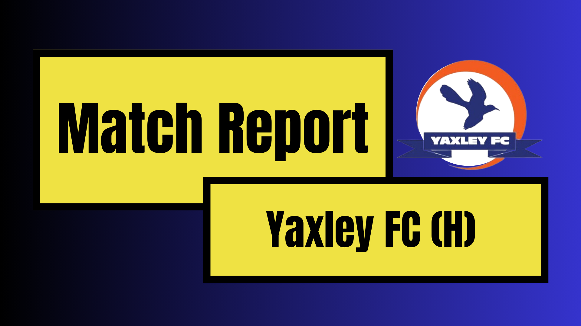 Honours Even In A1 Derby With Yaxley - St Neots Town FC